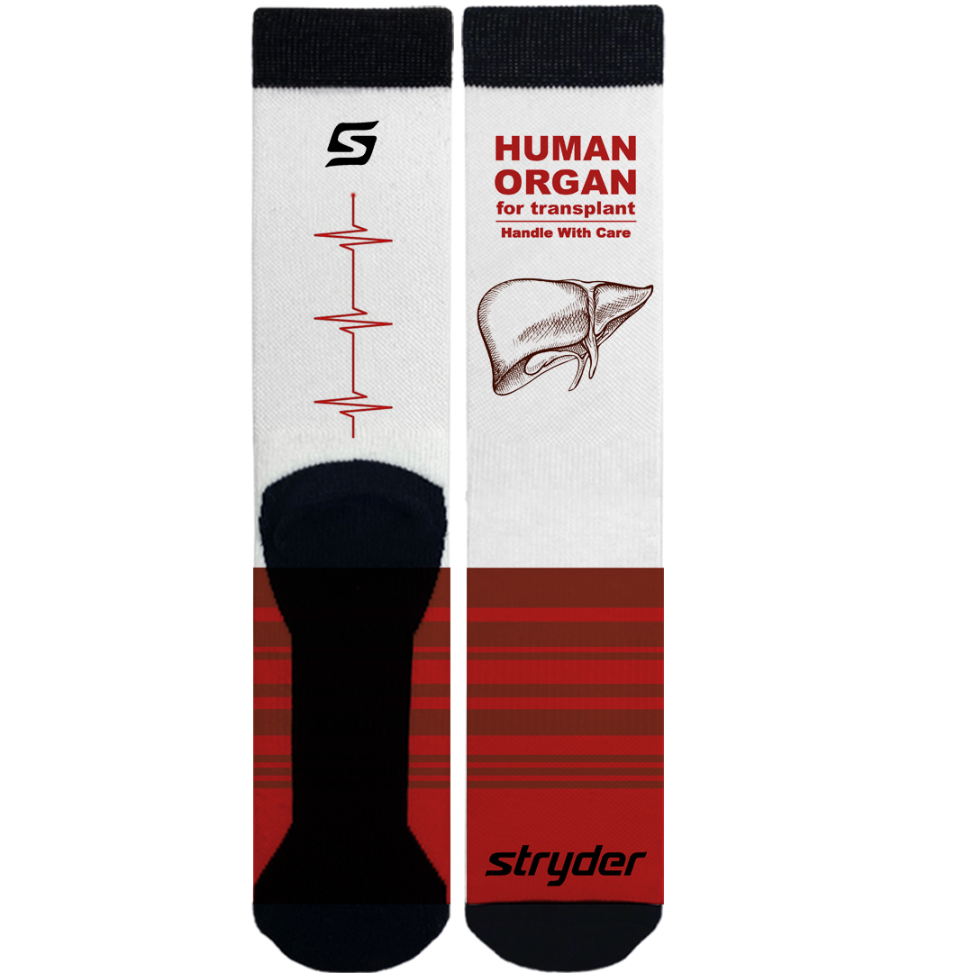 Liver Organ Donor Socks – Stryder Gear